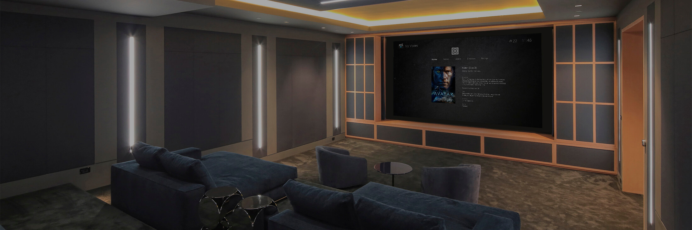 Basement - TV's, Home Audio, & Temperature Control | Neuwave Systems